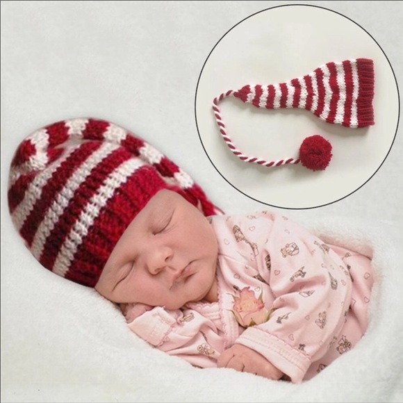 Hand Crafted | Accessories | Hats Caps Long Tail Santa Claus Kids ...